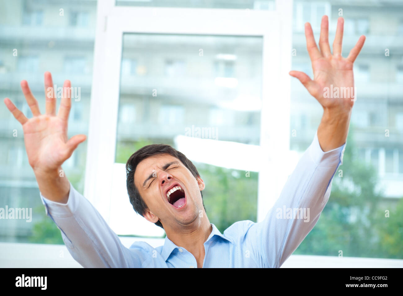 Portrait of young teacher screaming in empty classroom Stock Photo - Alamy Portrait of young teacher screaming in empty classroom Stock Photo - Alamy