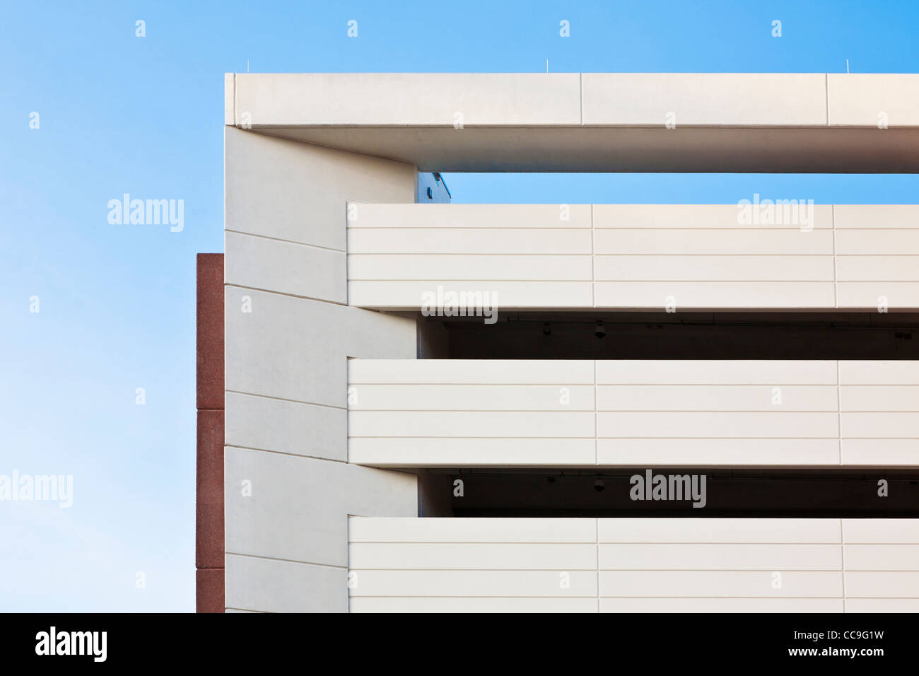 Architectural details of parking garage at Florida Hospital McRae in ...