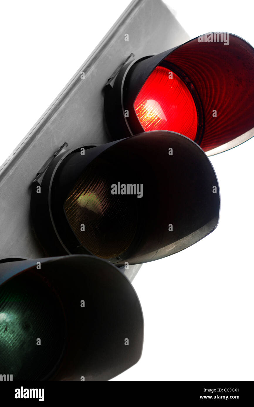 Red traffic light hi-res stock photography and images - Alamy