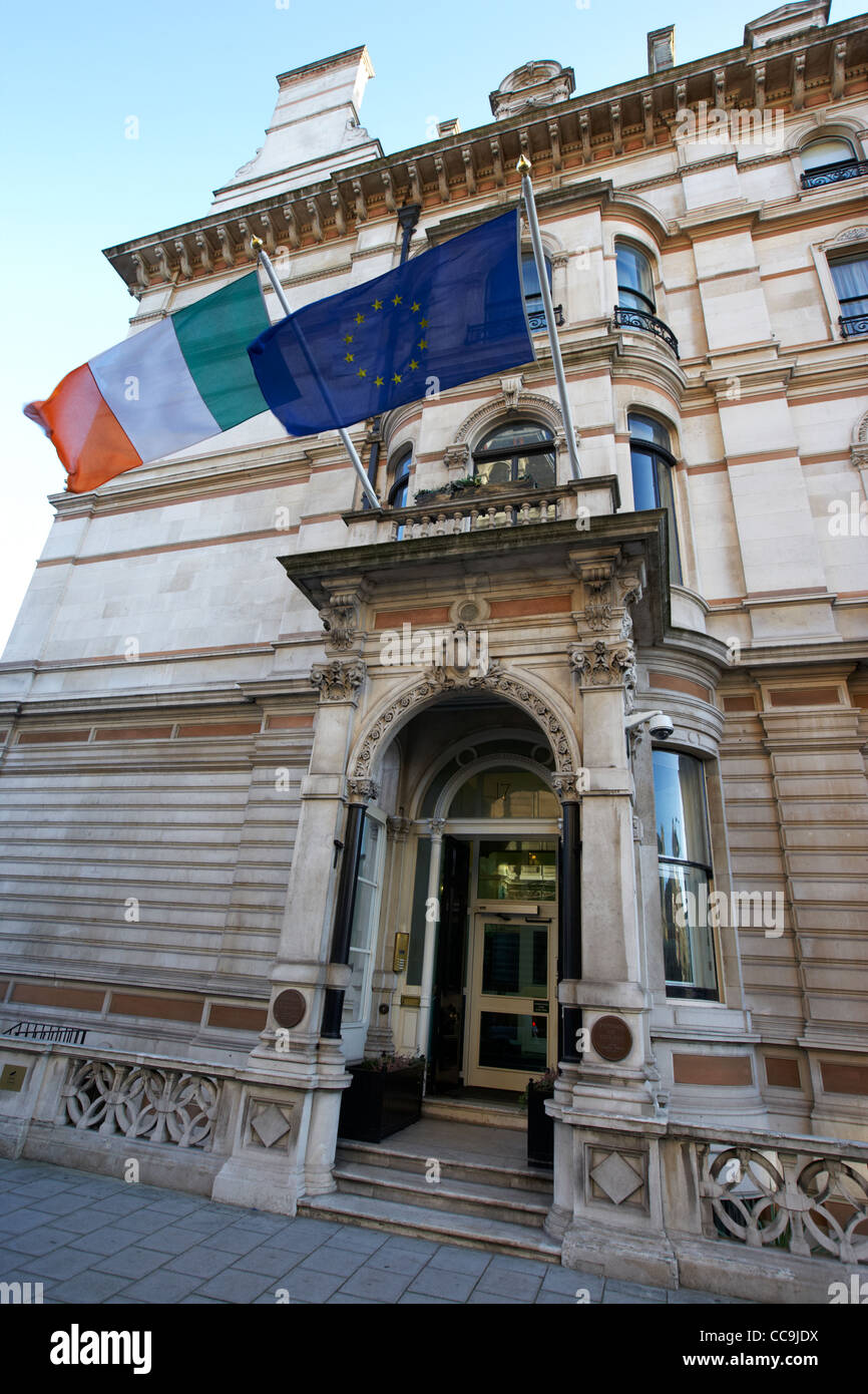 the irish embassy London England UK United kingdom Stock Photo - Alamy