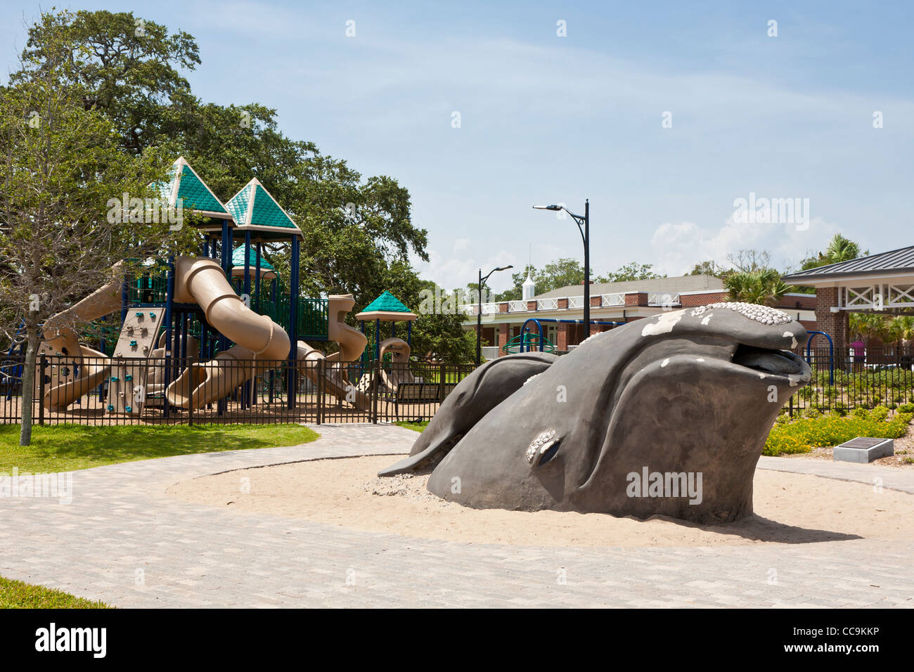 Neptune park playground hi-res stock photography and images - Alamy