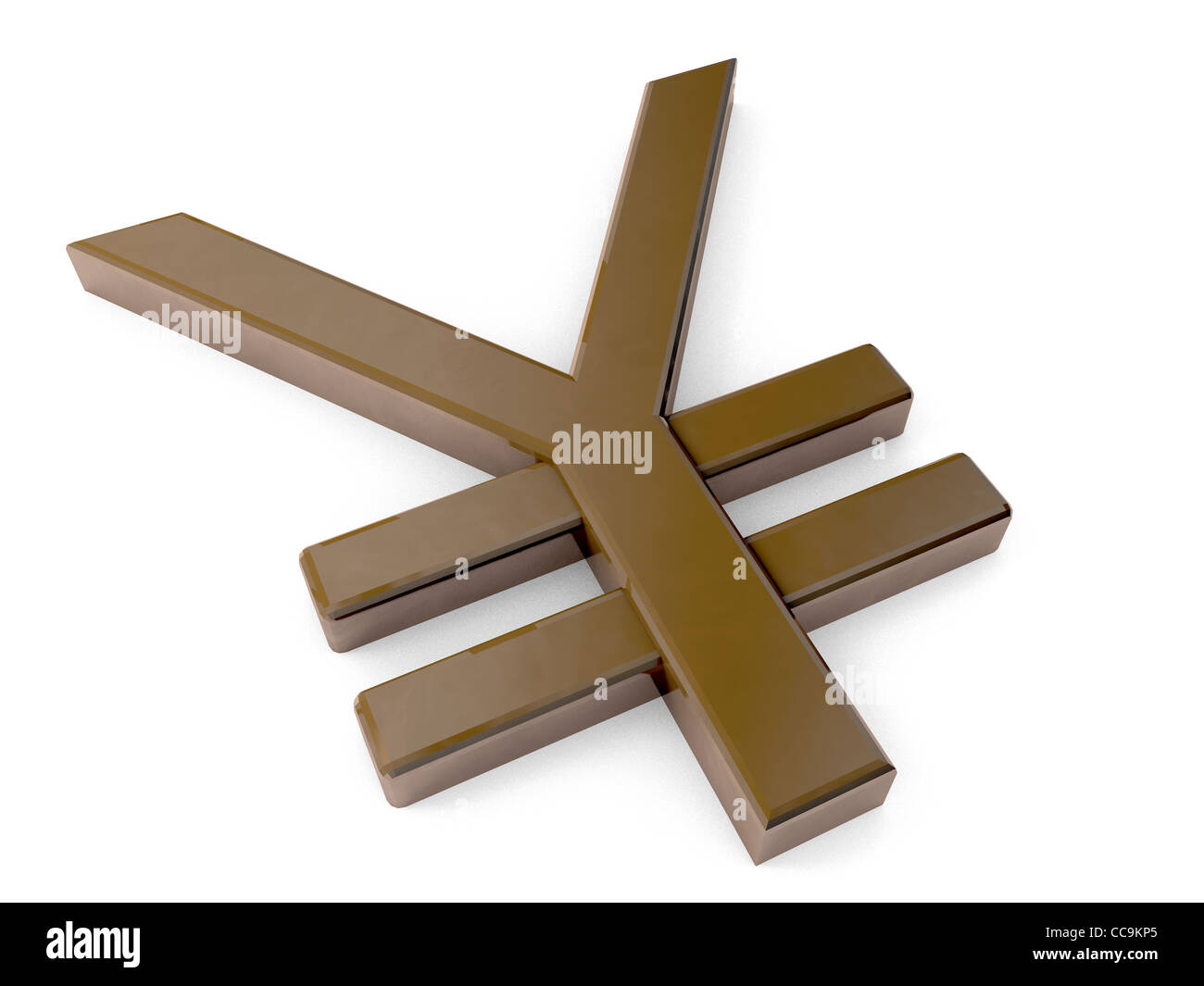 japanese yen money symbol over white background Stock Photo - Alamy