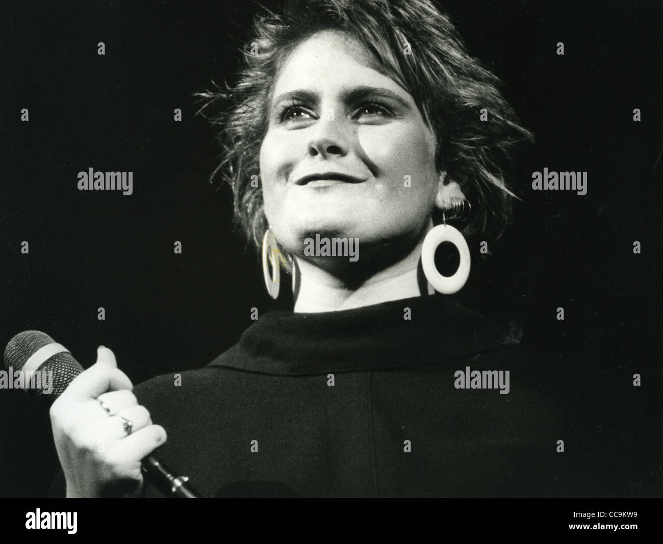 ALISON MOYET UK singer about 1984. Photo Stephen Woodd Stock Photo - Alamy