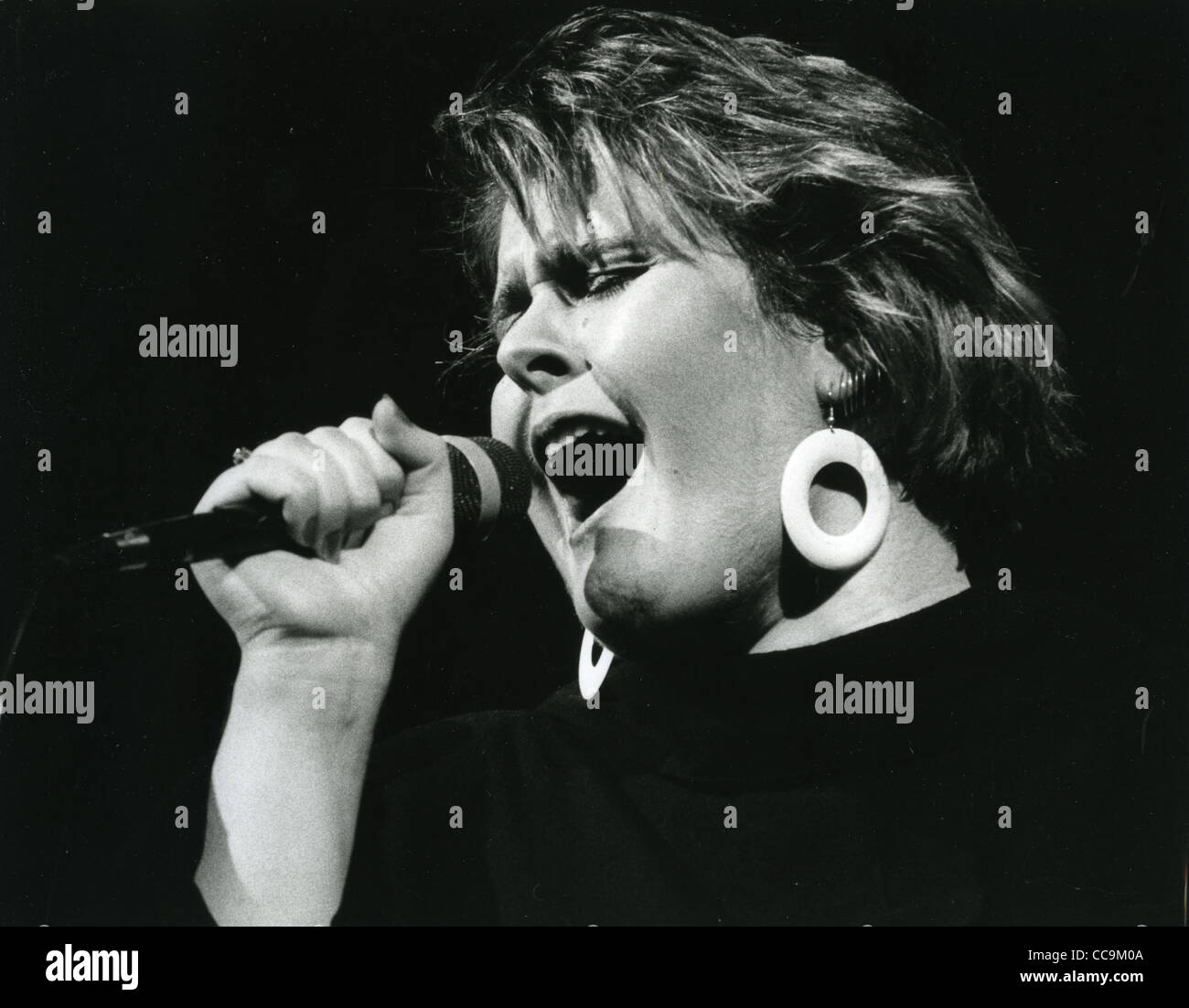 ALISON MOYET UK singer about 1984. Photo Stephen Woodd Stock Photo - Alamy