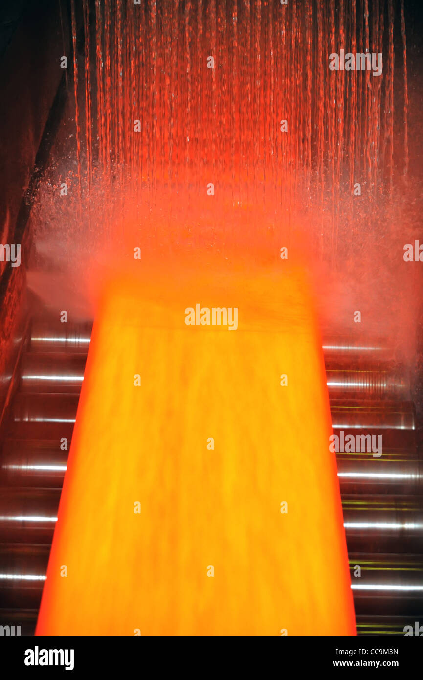 cooling hot steel plate Stock Photo - Alamy