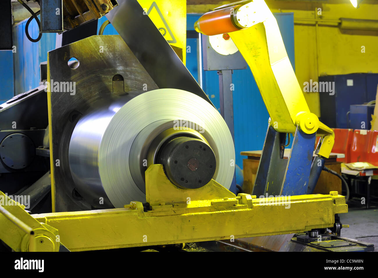 rolls of zinc steel sheet Stock Photo - Alamy