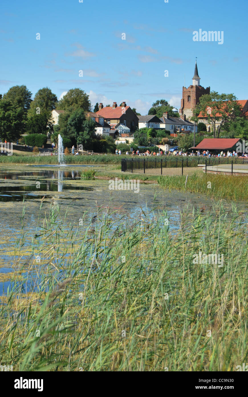 Maldon Promenade Park, Maldon, Essex, England, UK Stock Photo - Alamy