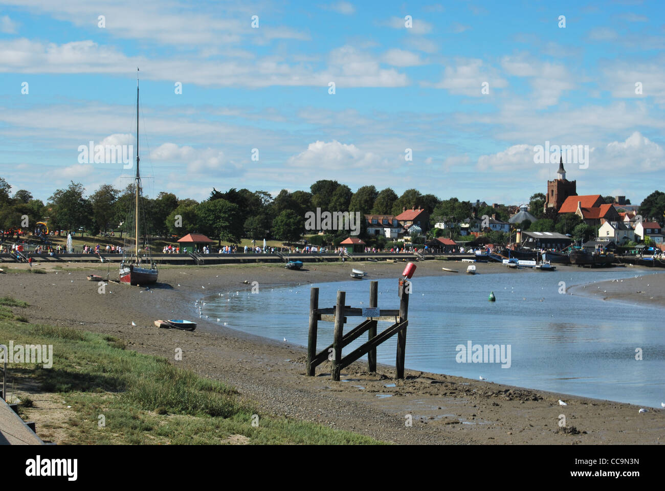 Maldon Promenade Park, Maldon, Essex, England, UK Stock Photo - Alamy
