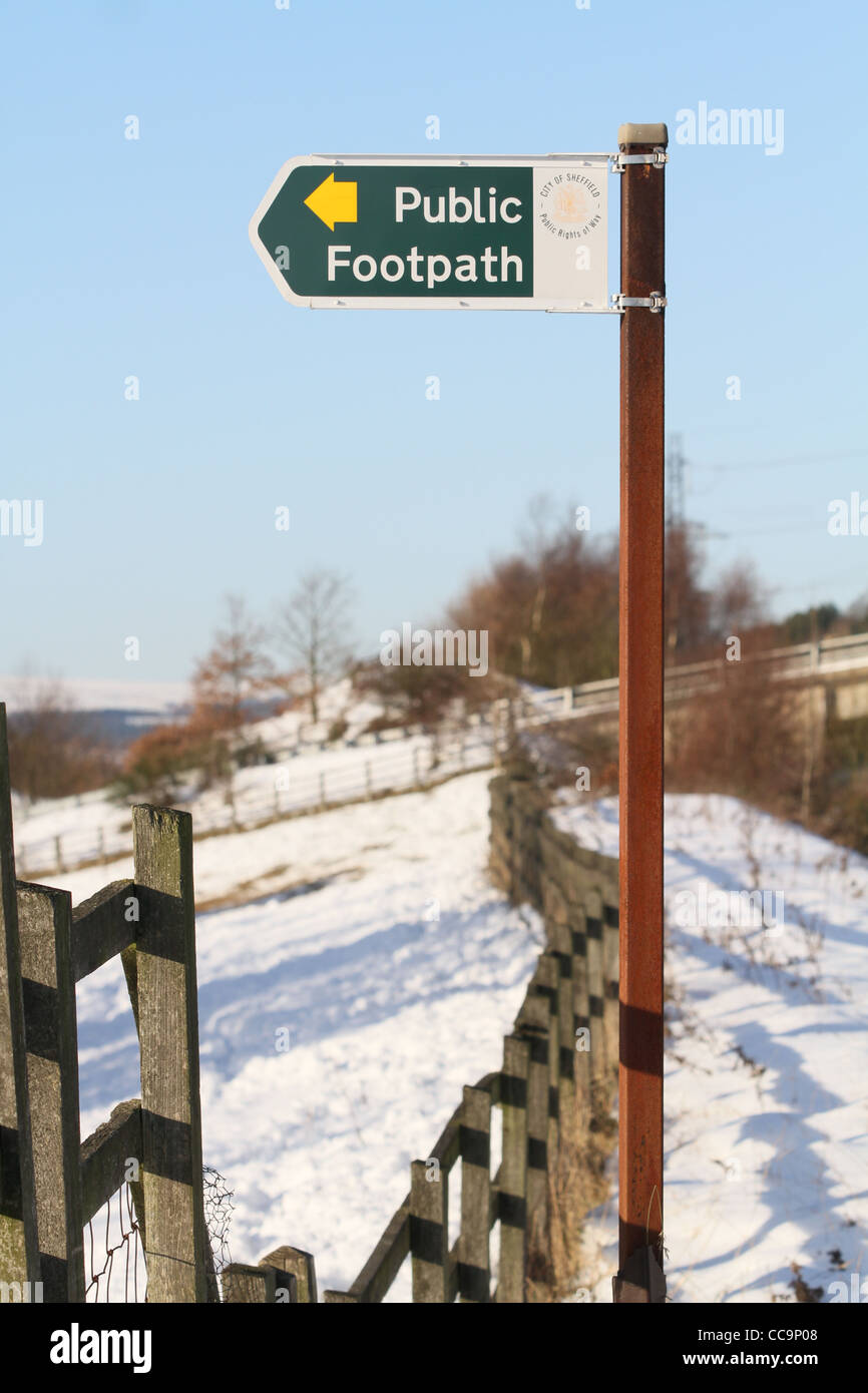 Walking Sign Countryside High Resolution Stock Photography and Images ...