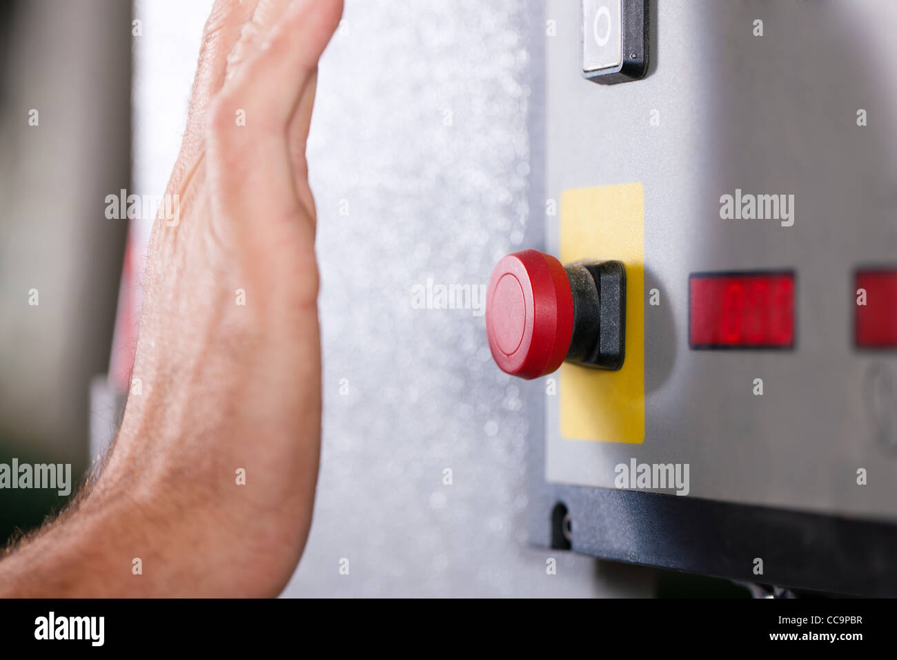 Shutting off machine hi-res stock photography and images - Alamy