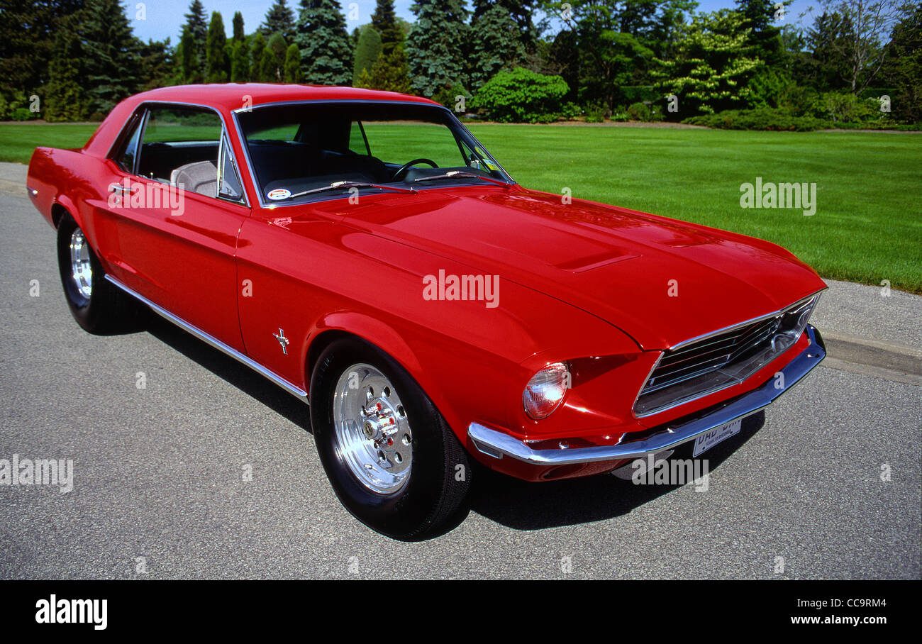 1968 Ford Mustang Pro Street Stock Photo - Alamy