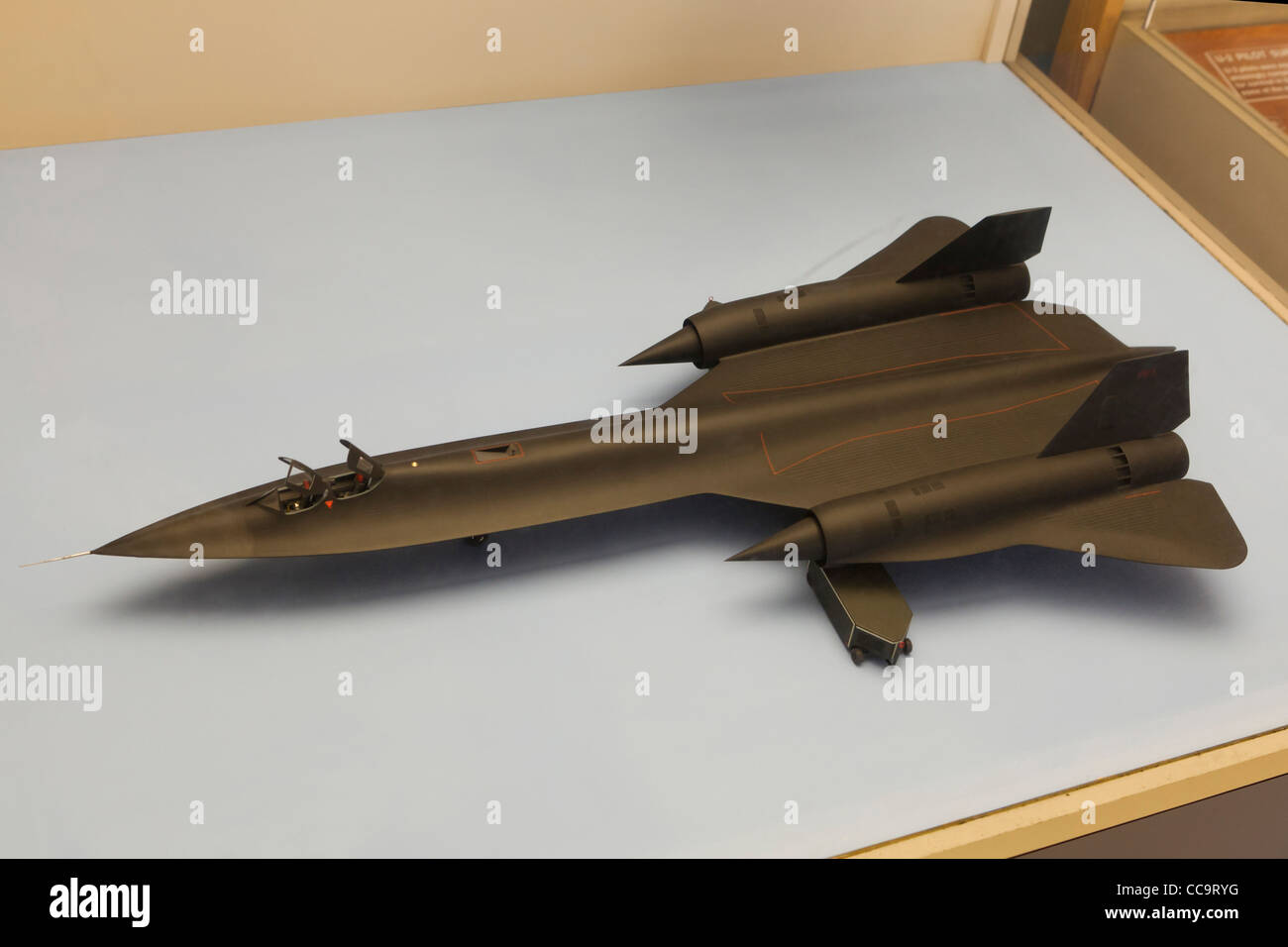 Lockheed SR-71 Blackbird model Stock Photo - Alamy