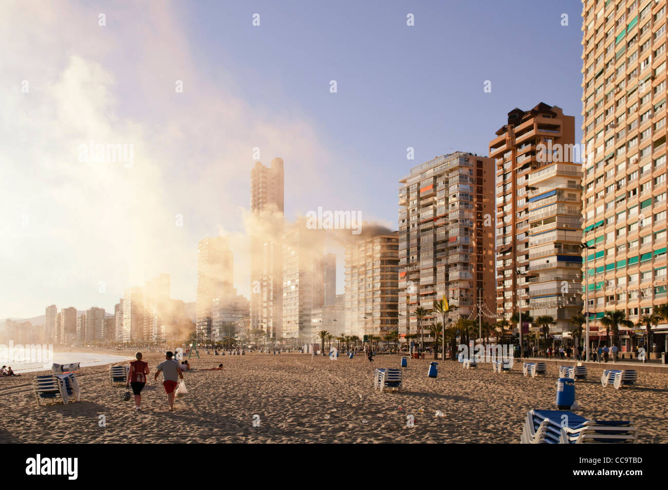 Building fire accident spain hi-res stock photography and images - Alamy