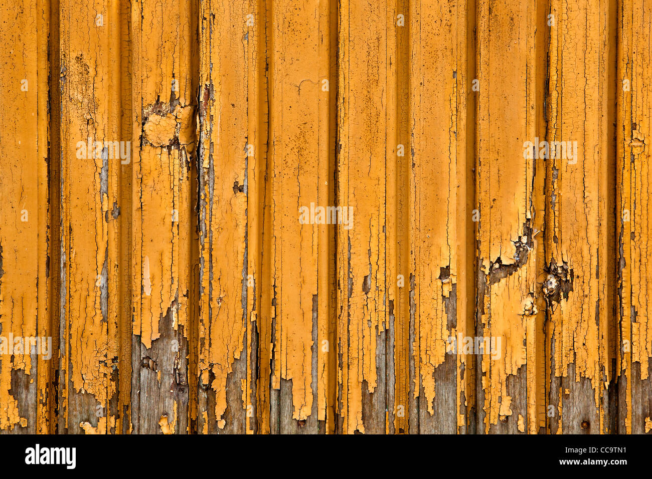 Background picture made of old yellow wood boards Stock Photo - Alamy