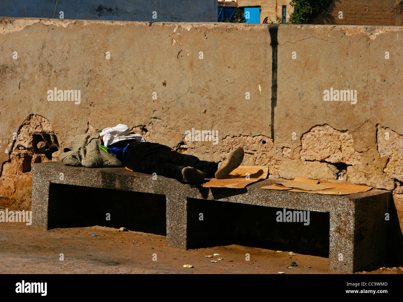 Break on the bench! Stock Photo - Alamy
