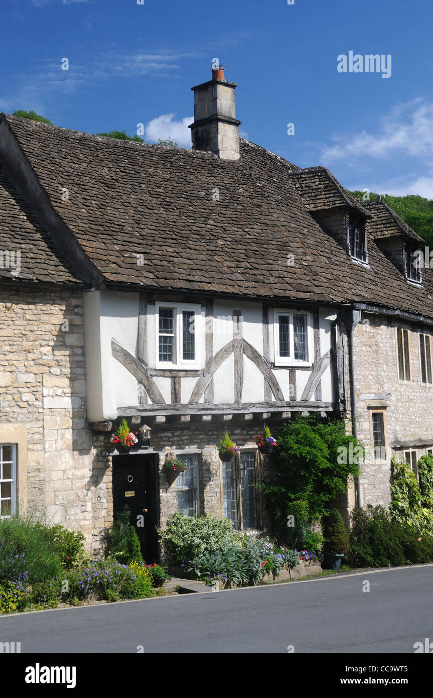 The 16th c. 'Old Court House' in the Market Place of the picturesque ...
