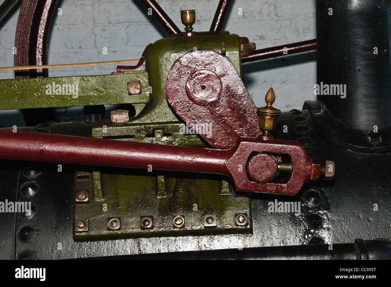 Connecting Rod Detail, Steam Engine, Georgia State Railroad Museum ...