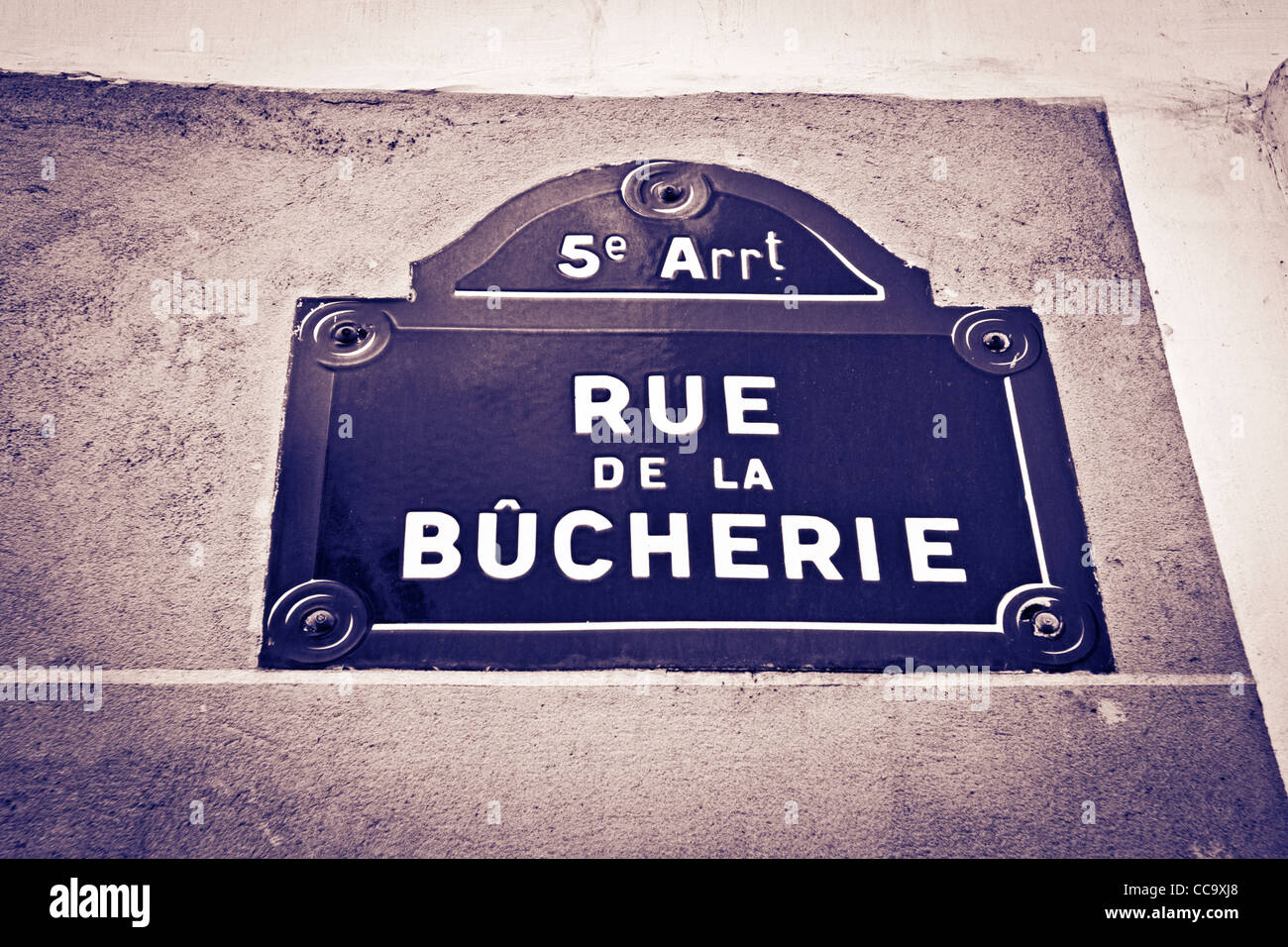 Left bank sign hi-res stock photography and images - Alamy