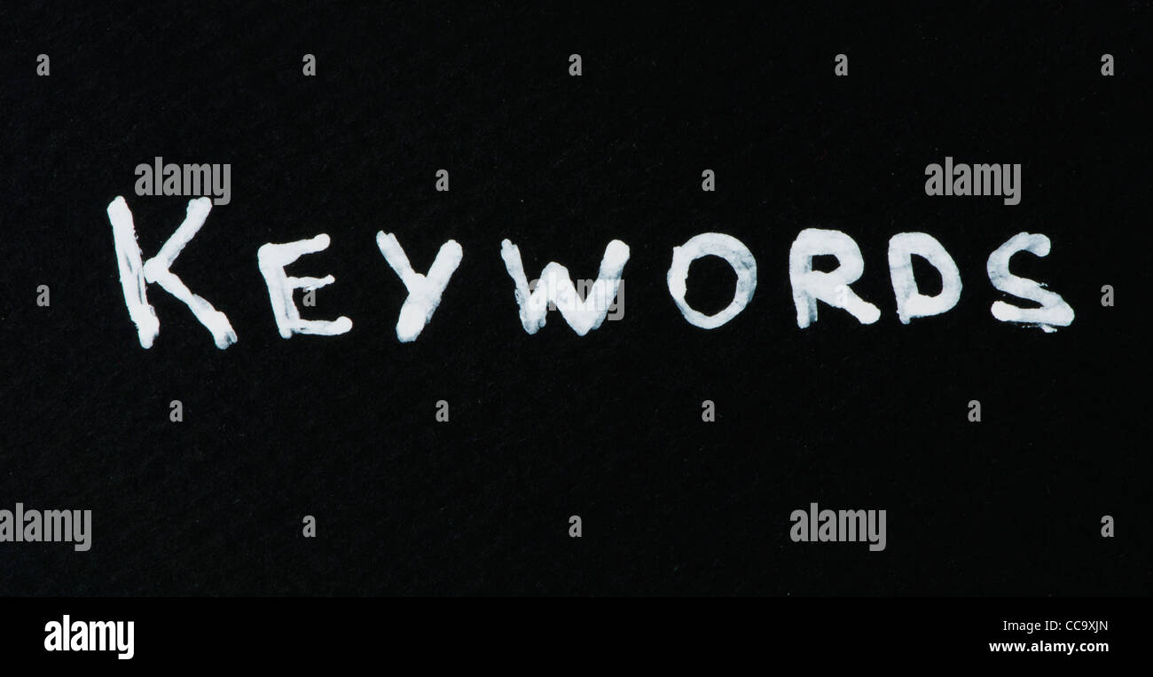 Business word map hi-res stock photography and images - Alamy