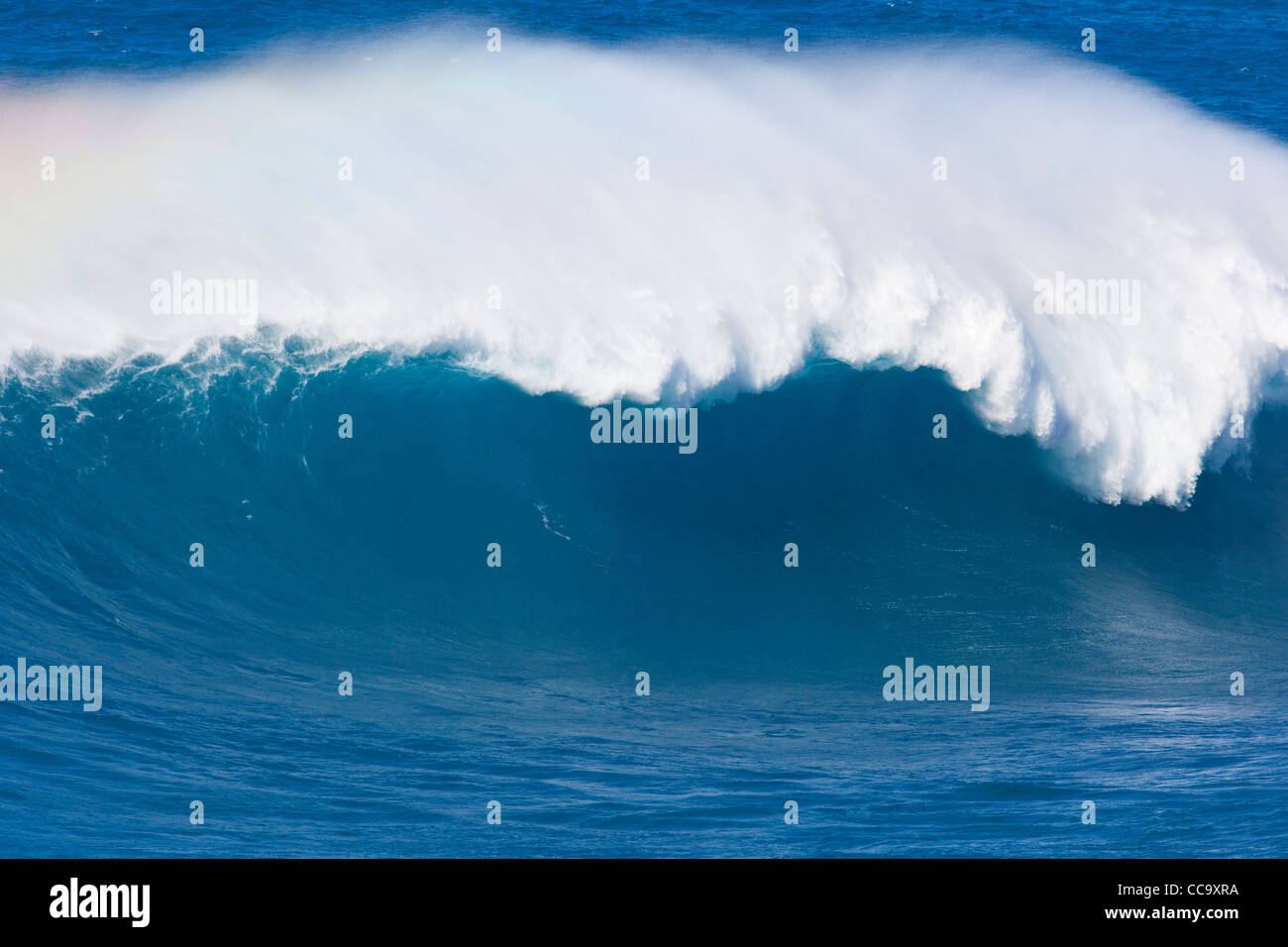 Blue Ocean Wave Stock Photo - Alamy
