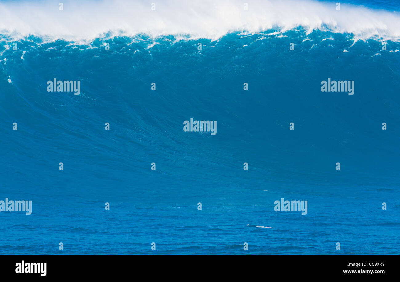 Blue Ocean Wave Stock Photo - Alamy