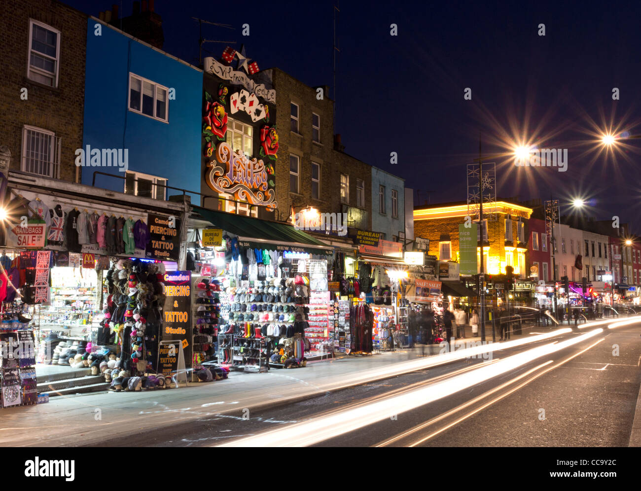 Camden Town High Street - London Stock Photo - Alamy