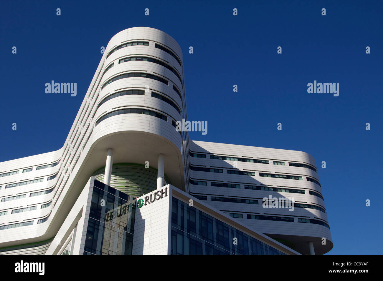 Rush University Medical Center new hospital building. Chicago, Illinois Stock Photo - Alamy