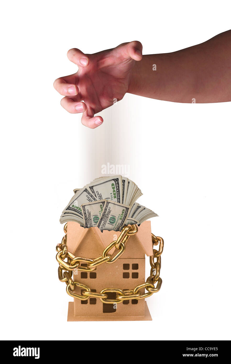 Roof damage house Cut Out Stock Images & Pictures - Alamy