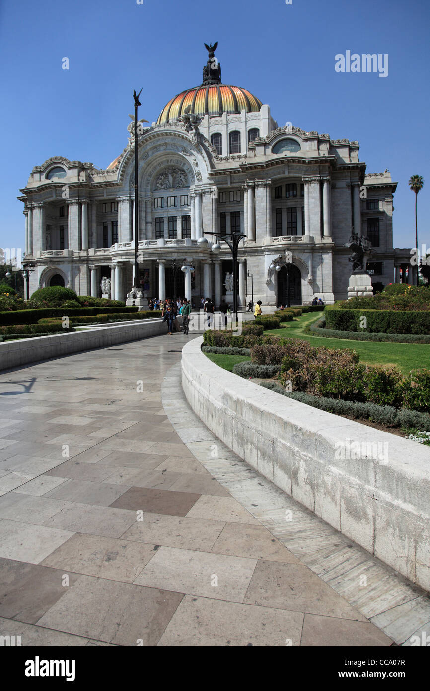 Palacio de Bellas Artes, Concert Hall, Mexico City, Mexico, North ...