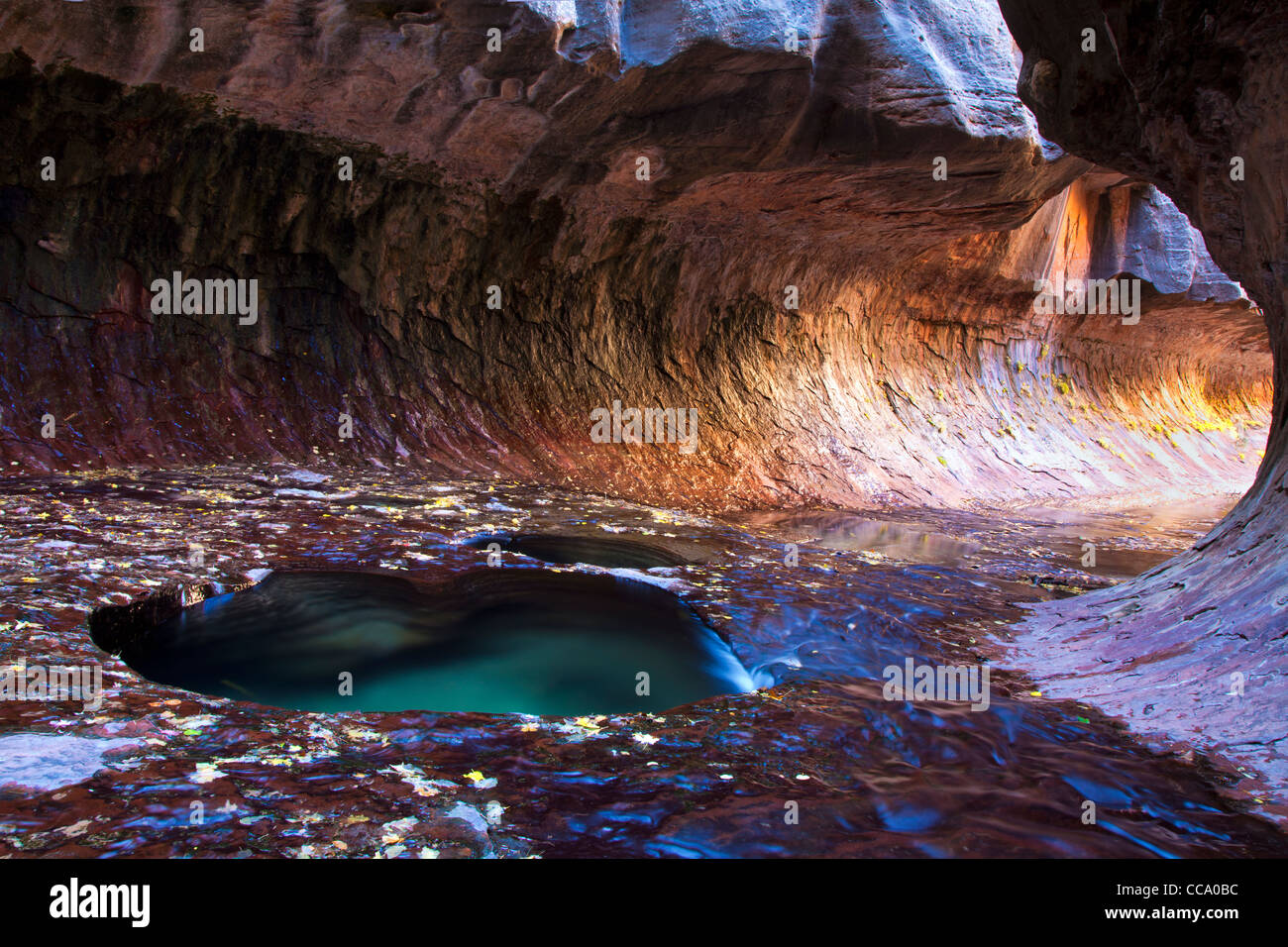 The Subway in Zion National Park, Utah Stock Photo - Alamy
