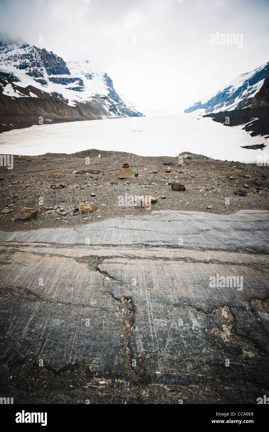 Striations glacier hi-res stock photography and images - Alamy