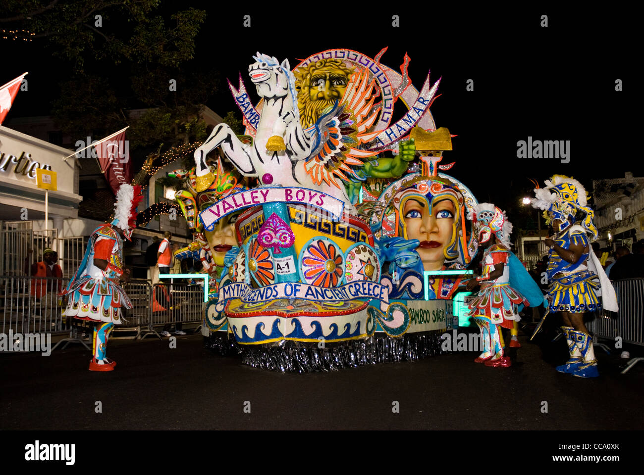 Junkanoo, Boxing Day 2011 Parade, Valley Boys, Nassau, Bahamas Stock ...