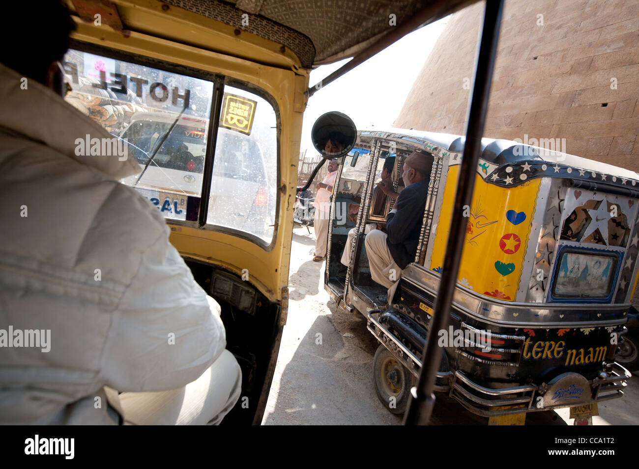 Rajasthani auto rickshaw hi-res stock photography and images - Alamy