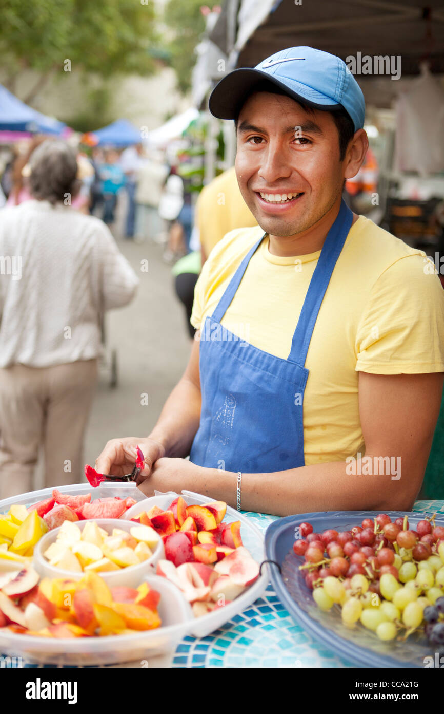 Farmer's Market, Santa Barbara, California, United States of America ...