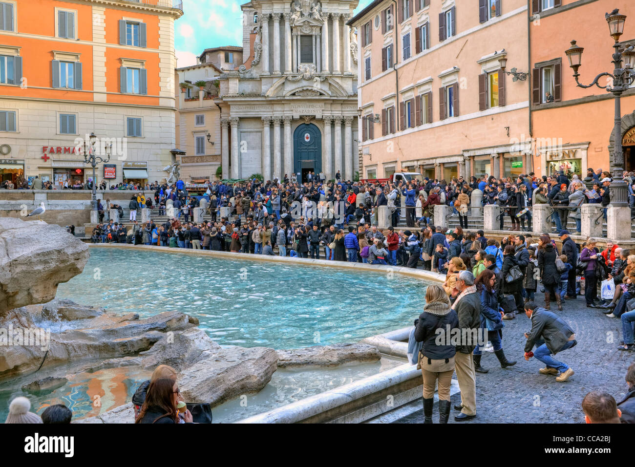 Fountain trevi rome hi-res stock photography and images - Alamy