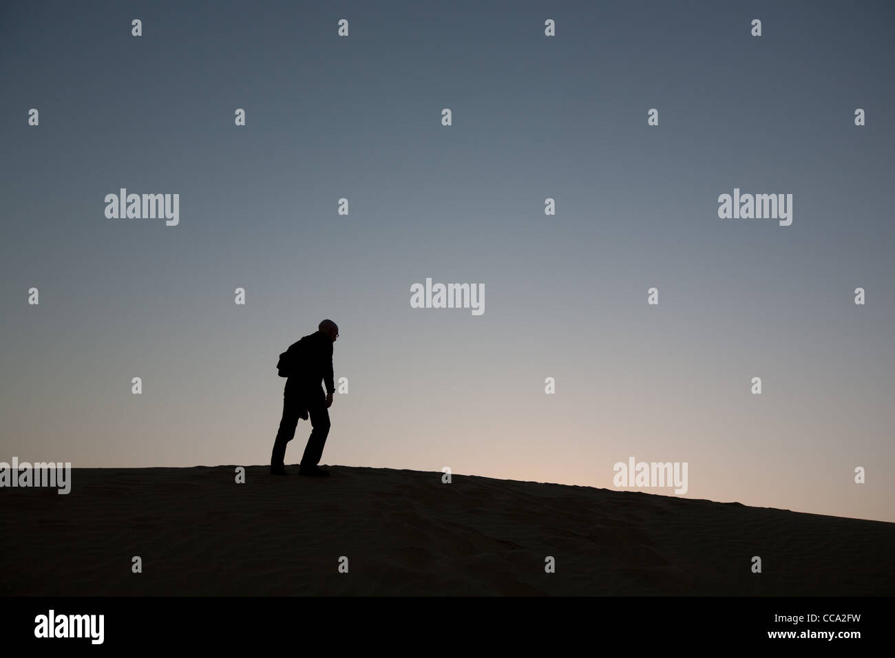 in the Sam Sand dunes of the Thar desert, near Jaisalmer, in Rajasthan ...