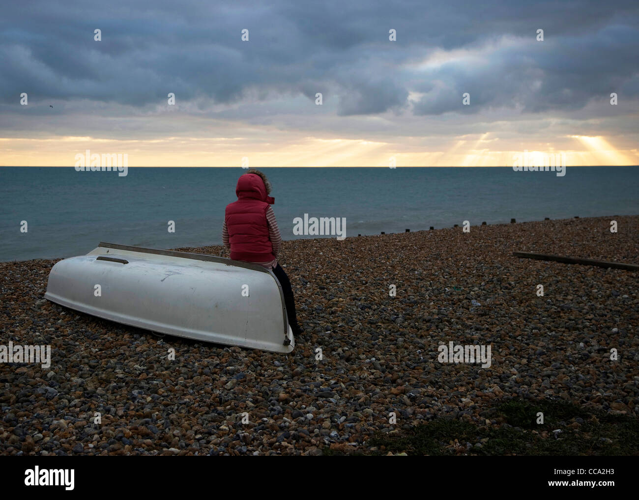Ferring beach hi-res stock photography and images - Alamy