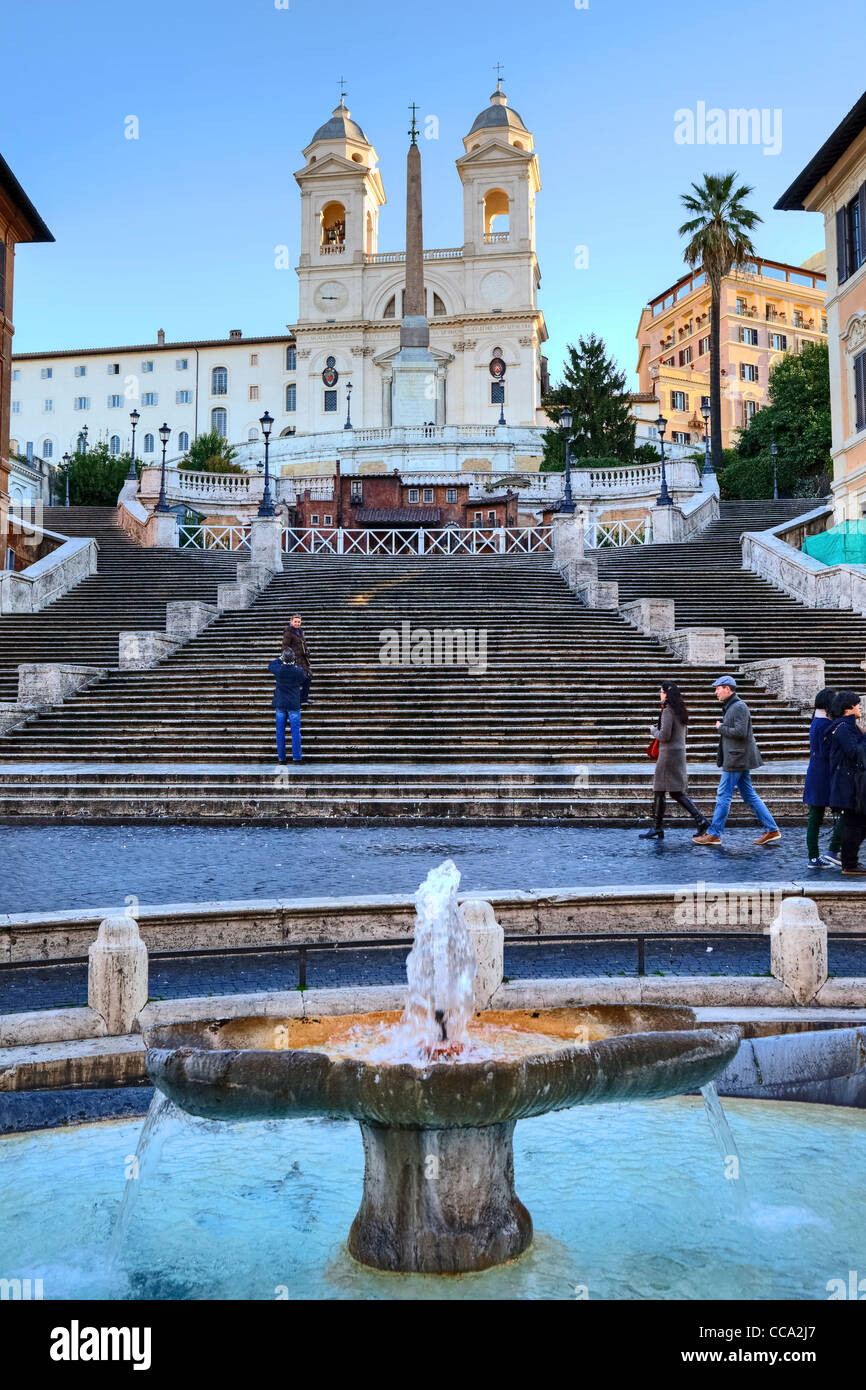Spanish steps in Rome Stock Photo - Alamy