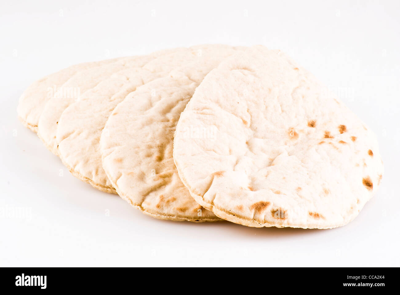 Stack of pitta bread hi-res stock photography and images - Alamy