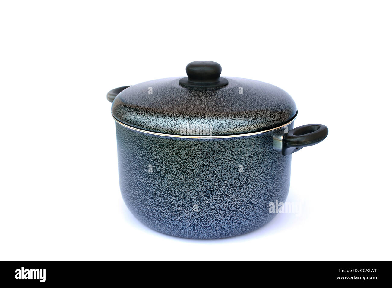 Cooking pot isolated on white background Stock Photo - Alamy