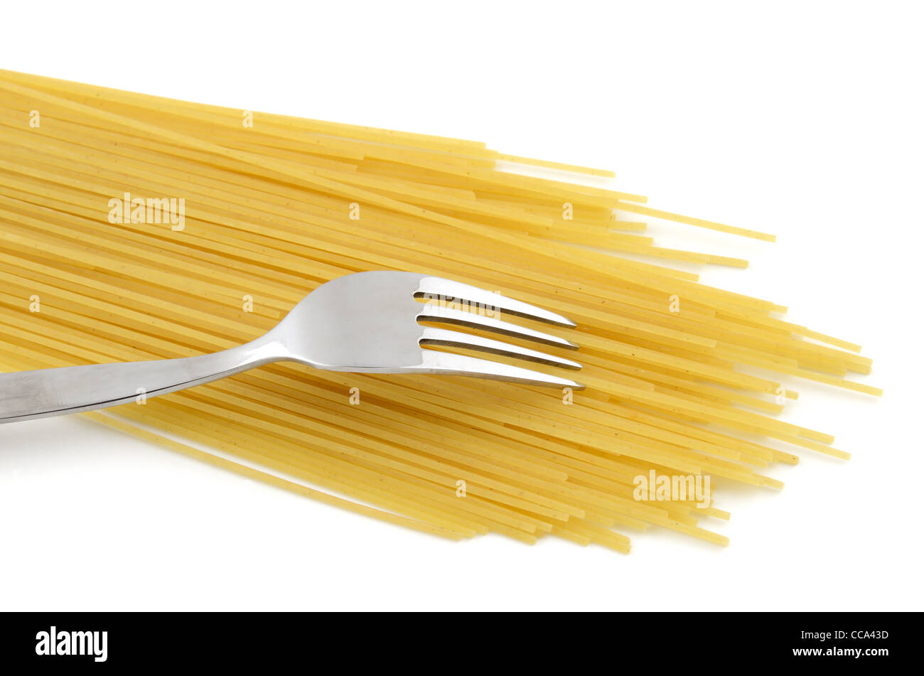 spaghetti and fork Stock Photo - Alamy