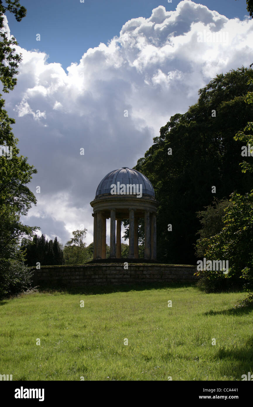 The Ionic Temple, Duncombe Park, seat of Baron Feversham, Helmsley ...