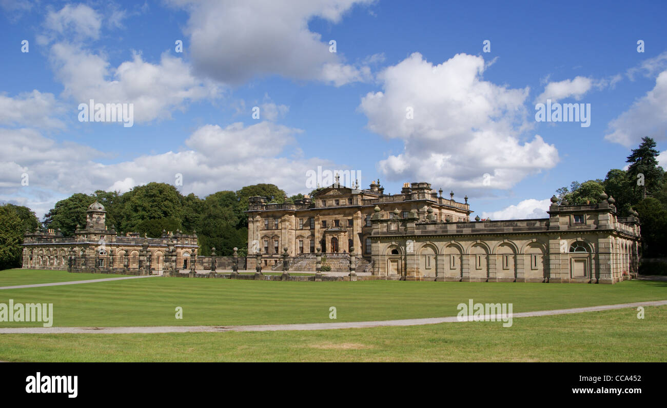 Duncombe Park, seat of Baron Feversham, by William Wakefield and ...