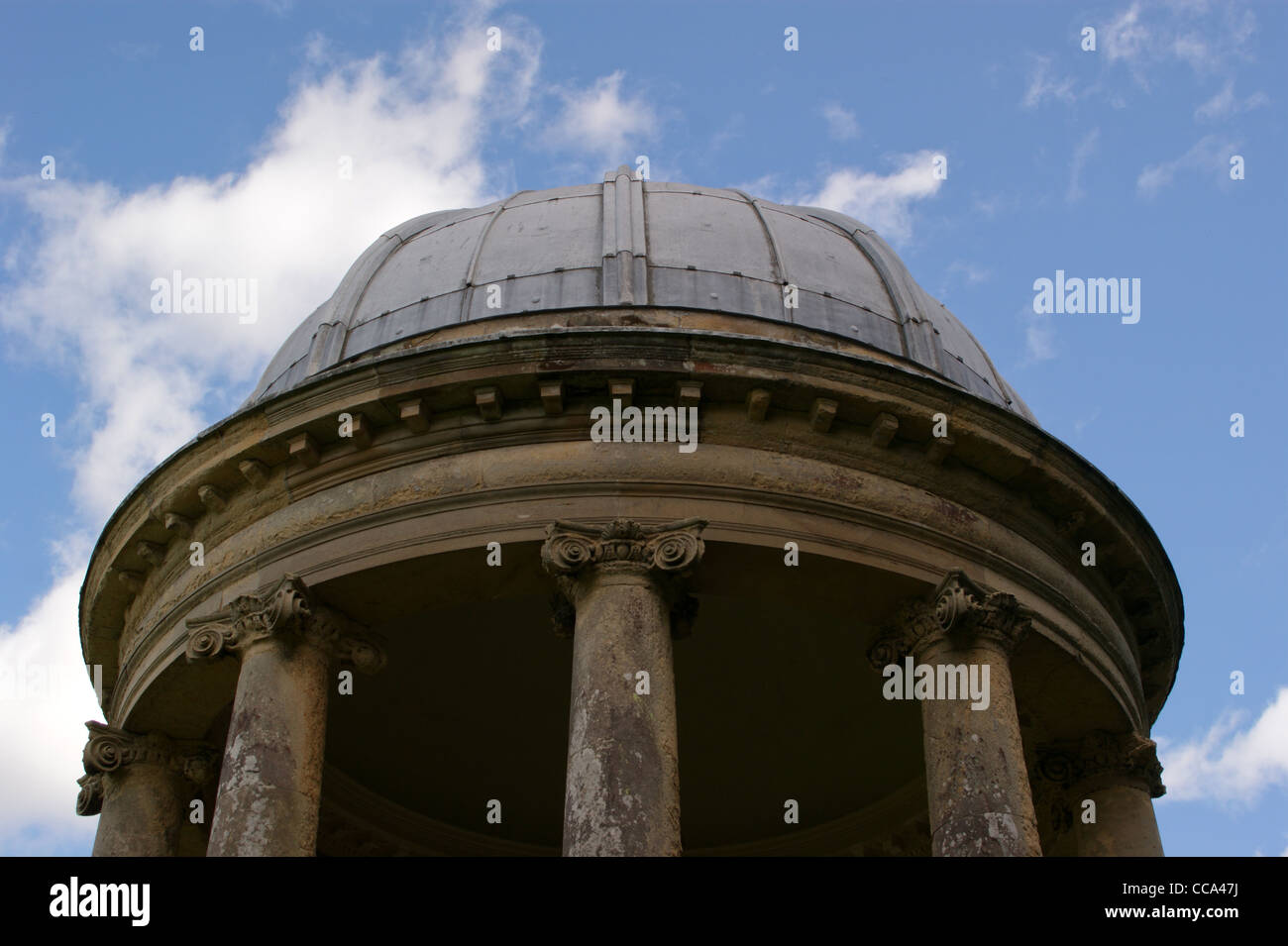 The Ionic Temple, Duncombe Park, seat of Baron Feversham, Helmsley ...