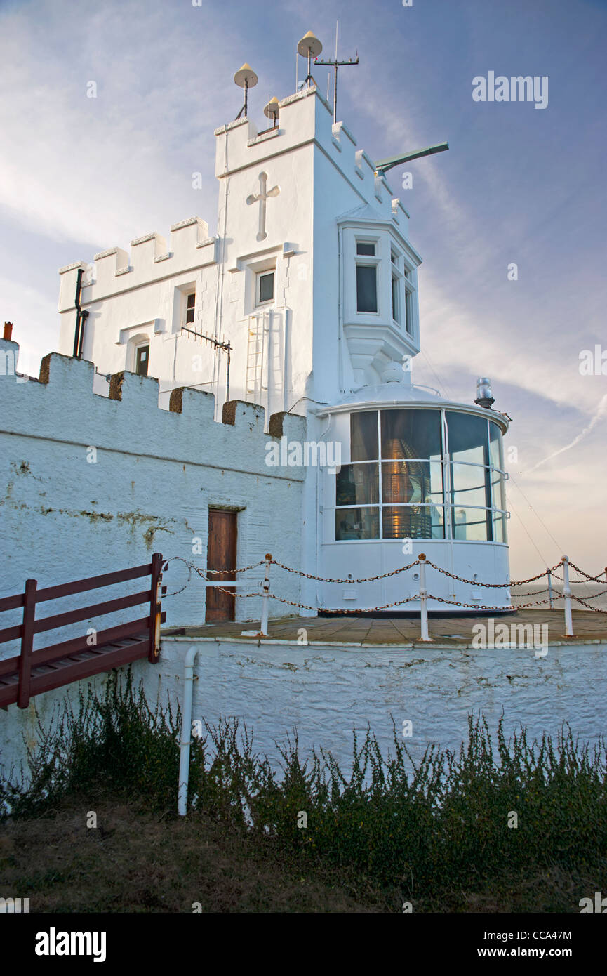 Point Lynas lighthouse Anglesey North Wales Uk Stock Photo - Alamy