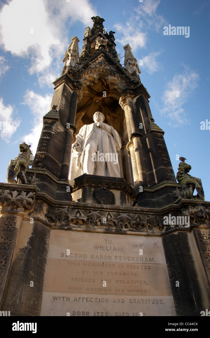 Baron feversham monument hi-res stock photography and images - Alamy