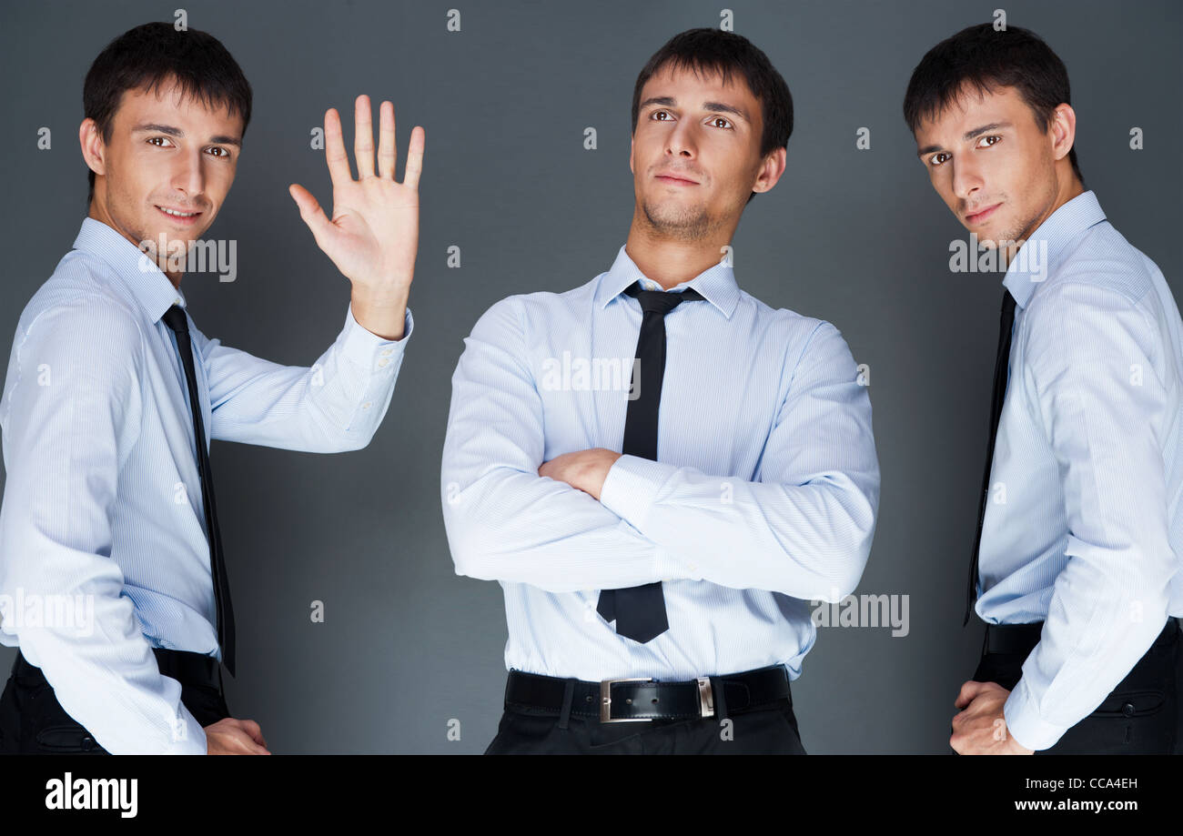 Standing in different poses hi-res stock photography and images - Alamy