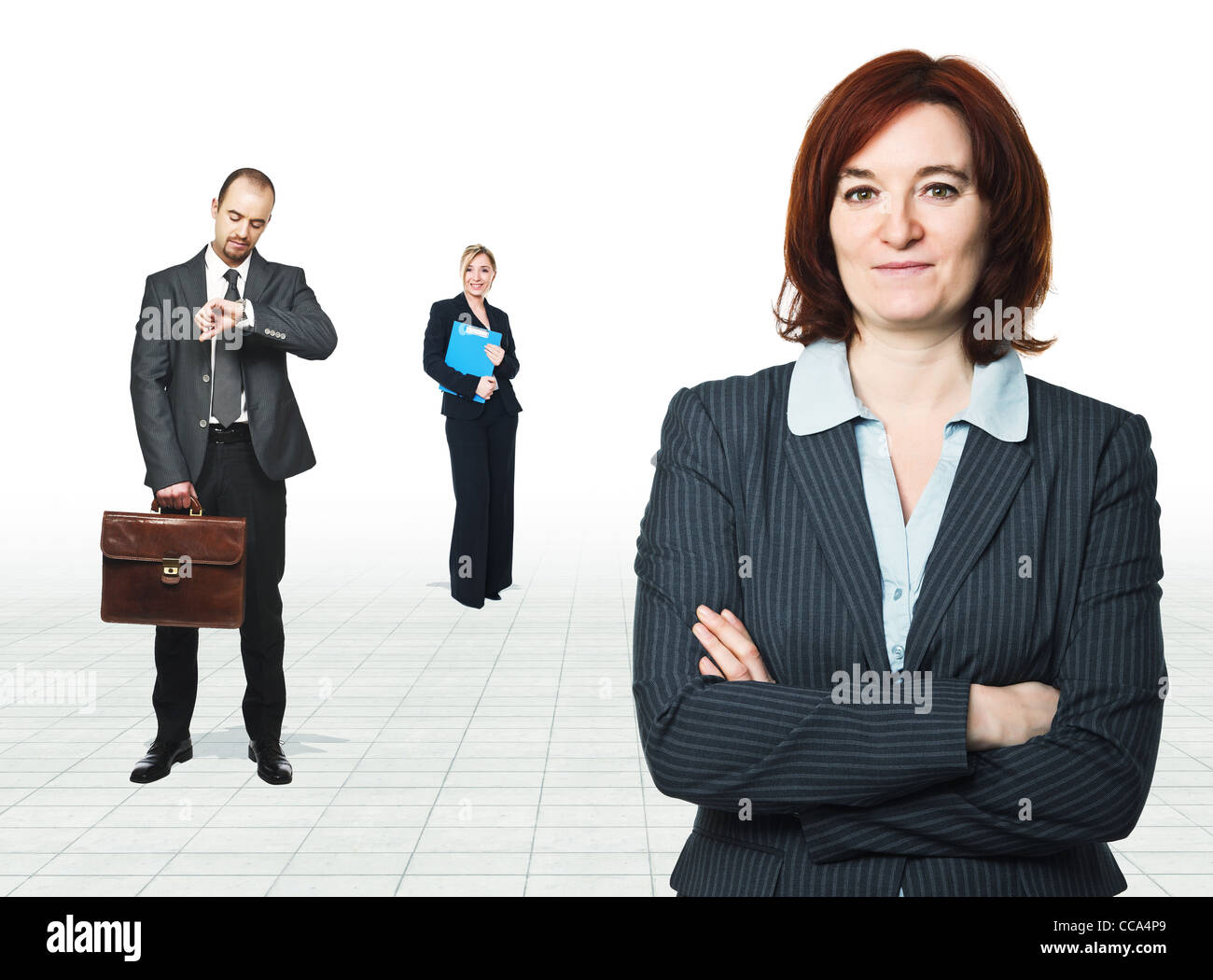 different business people portrait background Stock Photo - Alamy
