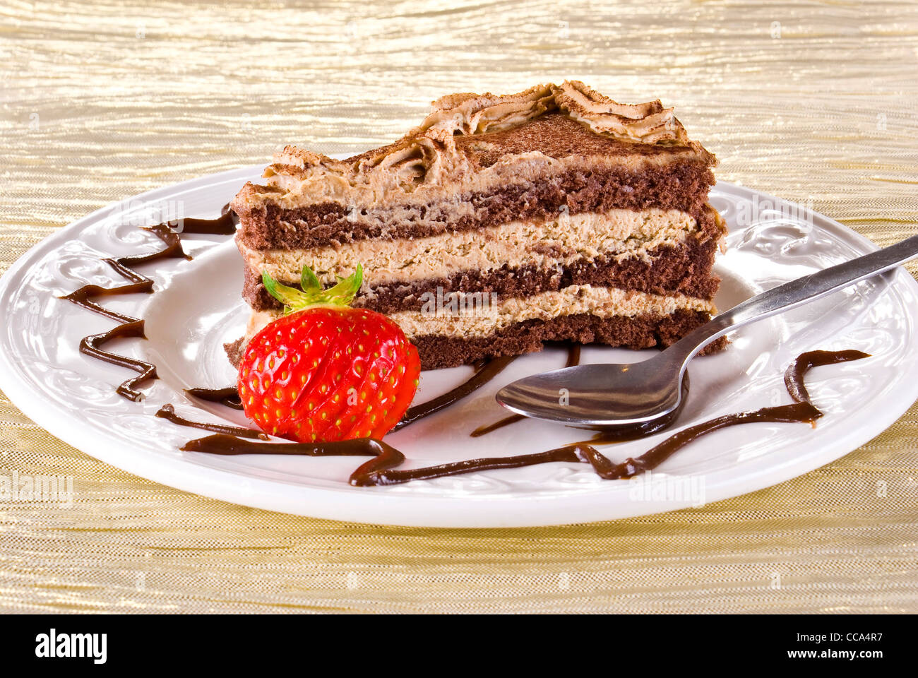 Tiramisu plate hi-res stock photography and images - Alamy