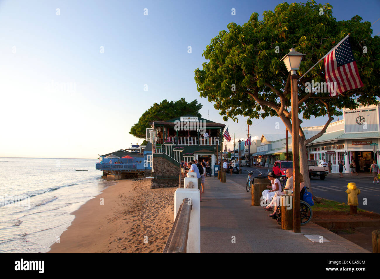 Lahaina, Maui, Hawaii Stock Photo - Alamy
